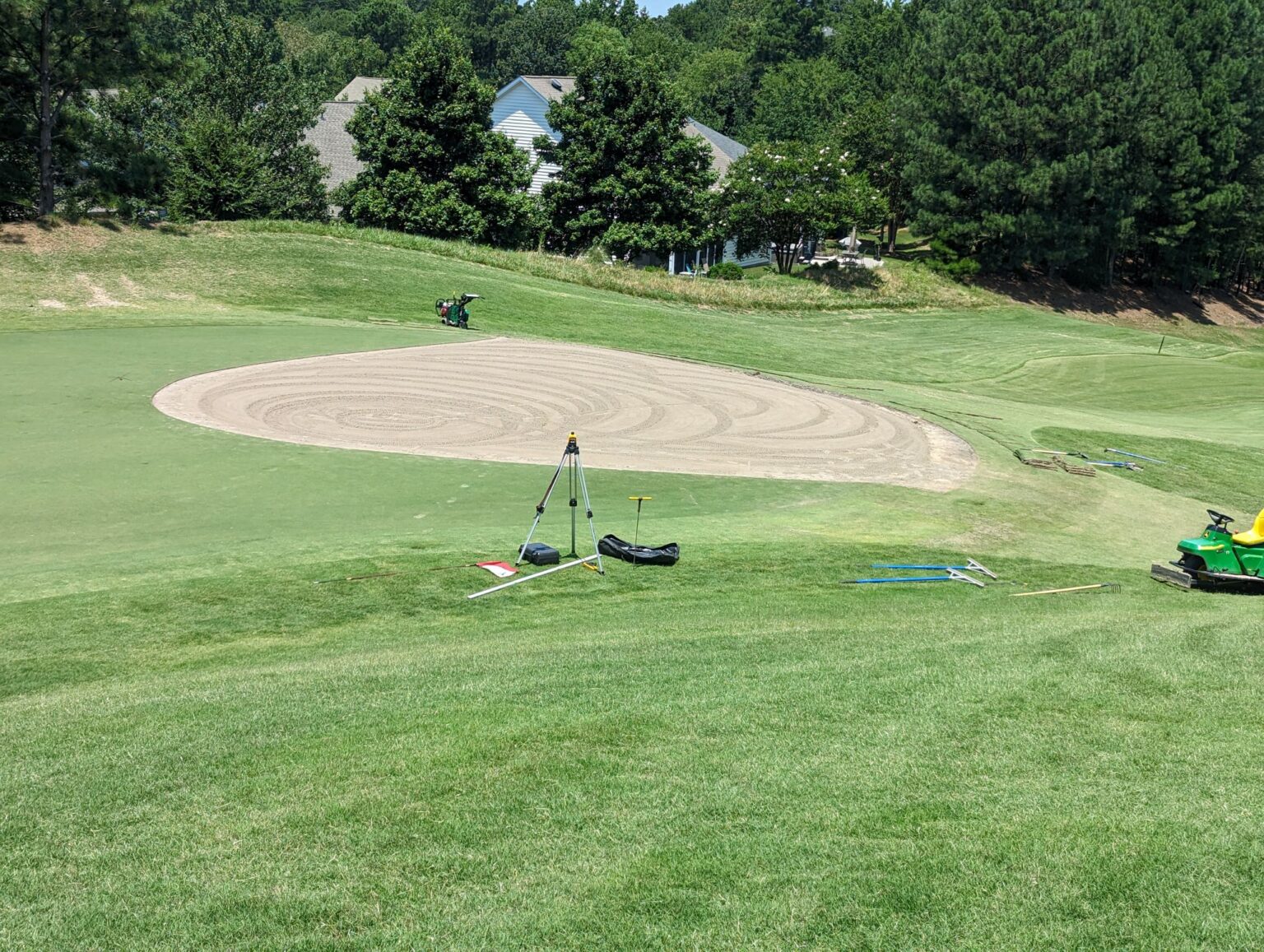 7th Green At Tega Cay Golf Course Is Being Renovated – Tega Cay Sun