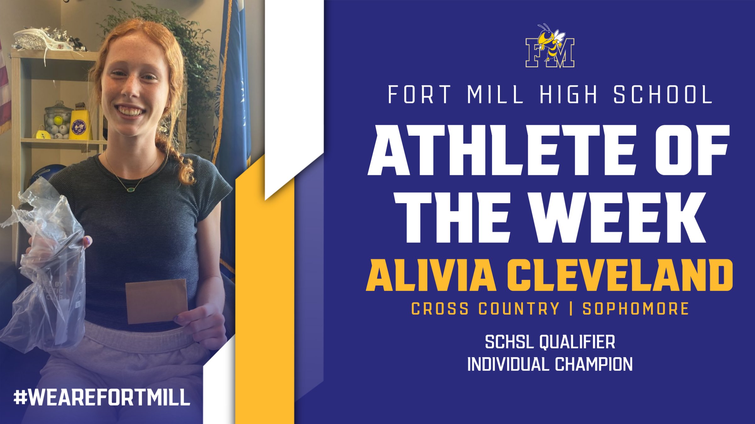 Alivia Cleveland Named Fort Mill High School Athlete of the Week – Tega ...
